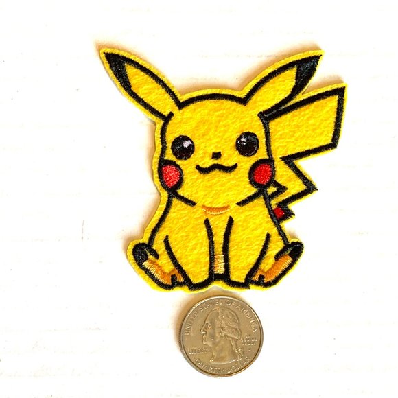 Accessories | Pokemon Patch Iron On Pikachu Game Card Diy Go | Poshmark